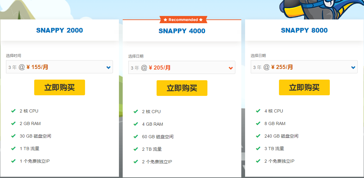 HostGator VPS主机方案介绍 - HostGator美国主机中文指南